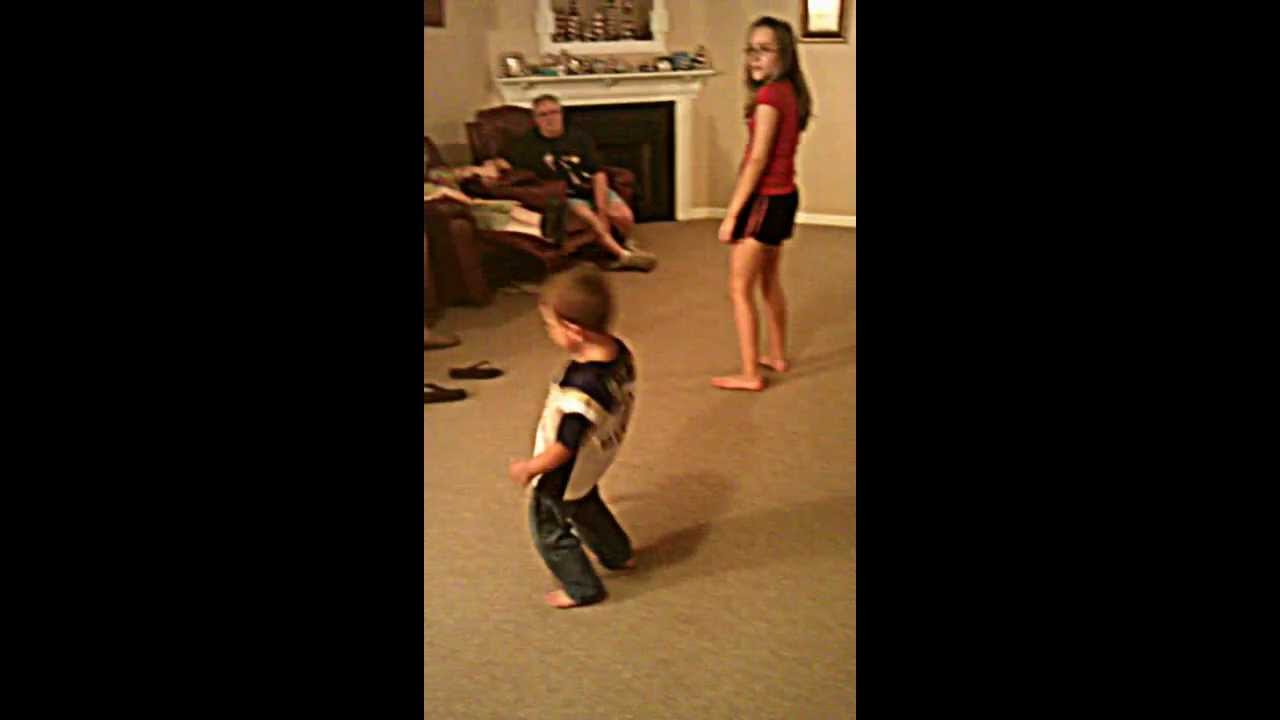 Owen Dancing to Sexy & I know it! - YouTube