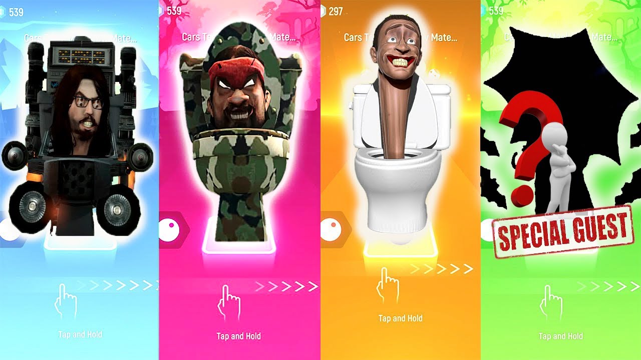 Jesus Skibidi Toilet vs Camo Skibidi Toilet vs Skibidi Toilet vs ...