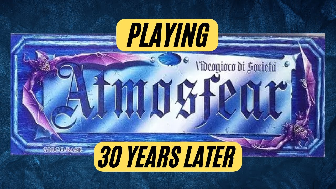 Playing Atmosfear Board Game 30 Year Later - Review - YouTube
