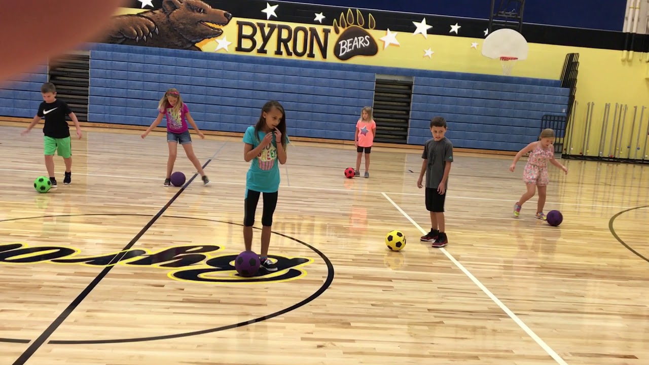 Soccer Skill Practice Elementary School - YouTube