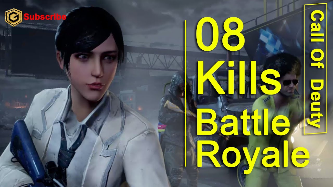 Call Of Duty Battle Royale Mode|| 08 Kills ||#Gaming Creativity - YouTube