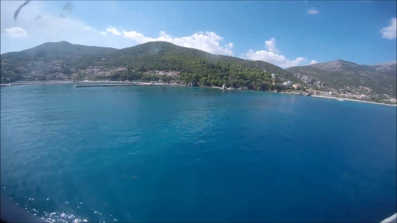 Kefalonia-Kilini,Greece, by ferry boat - YouTube