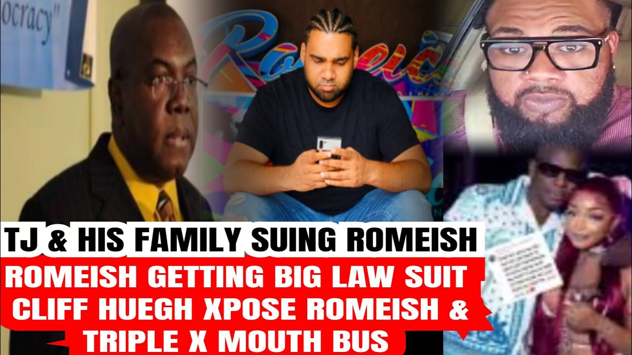 MERCY! TJ & His Family SUING ROMEISH Cliff Hughes Dig Up Romeish Shock ...
