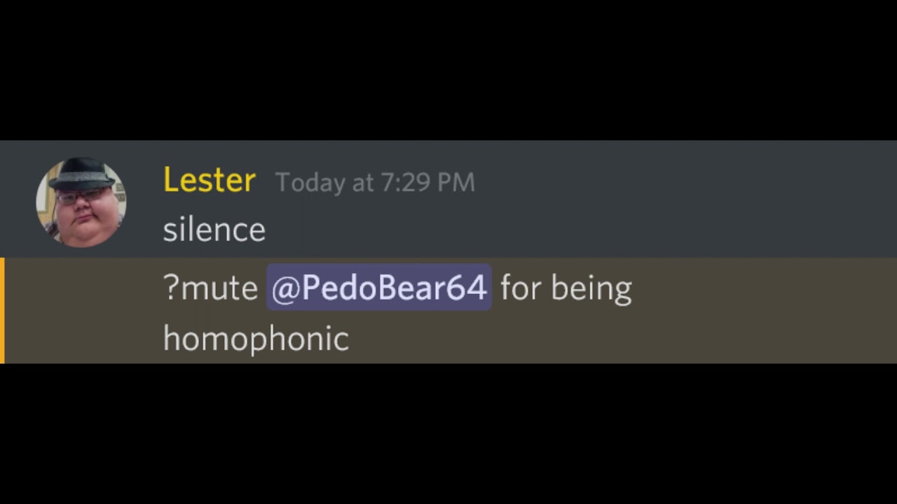 Lester the discord mod doing something right for once leak (lester vs ...