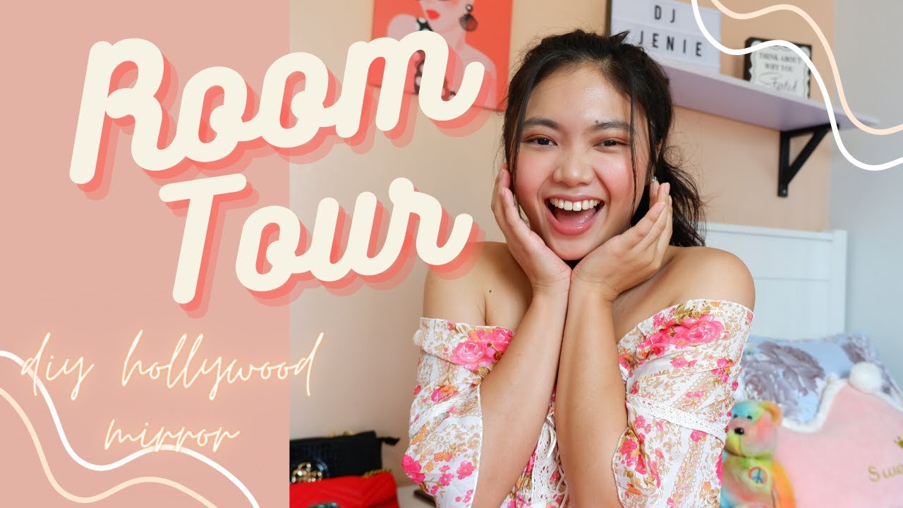 ROOM TOUR FT. DIY HOLLYWOOD MIRROR (VLOG # 1) | Alex Baltazar - YouTube