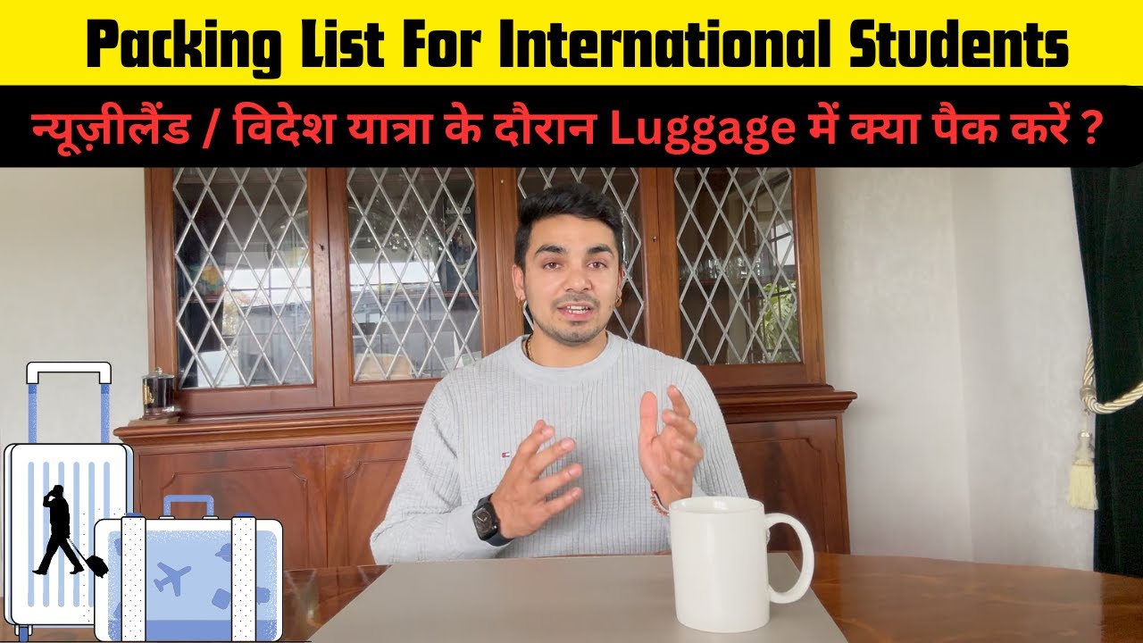 Packing List For International Students... - YouTube