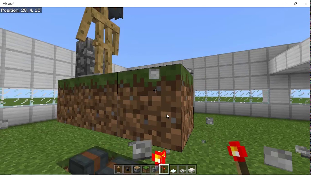 How to build minecraft treadmill easy!!!!! - YouTube