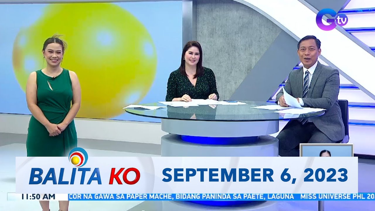 Balita Ko: September 6, 2023 - YouTube