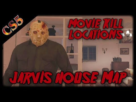 Jarvis Map Movie Kill Locations | Friday the 13th the game | The Final Chapter Part 4 Jason