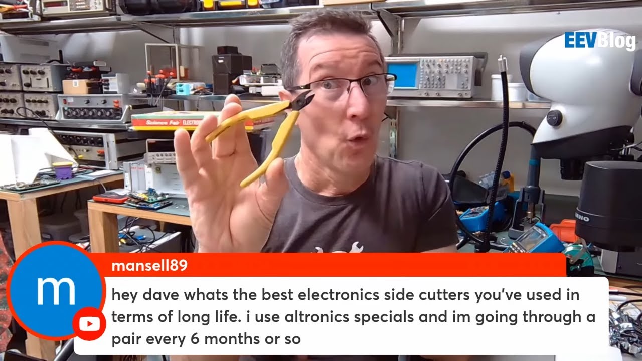 What are the BEST Electronics Side Cutters? - YouTube