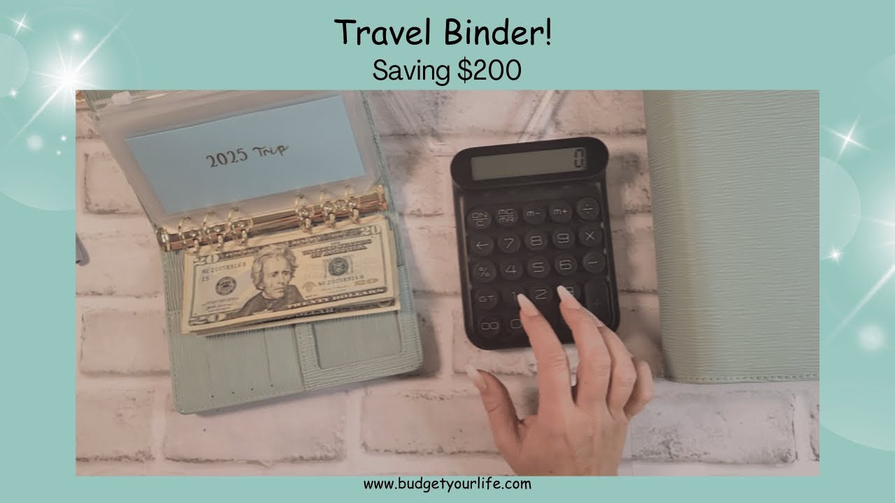 Saving Money for Traveling | $200 | Having fun saving money - YouTube