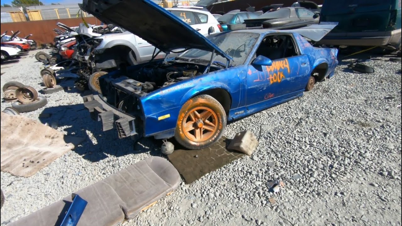 1992 Camaro RS Junked Wrecking Junk Yard Pick N Pull Richmond CA - F ...
