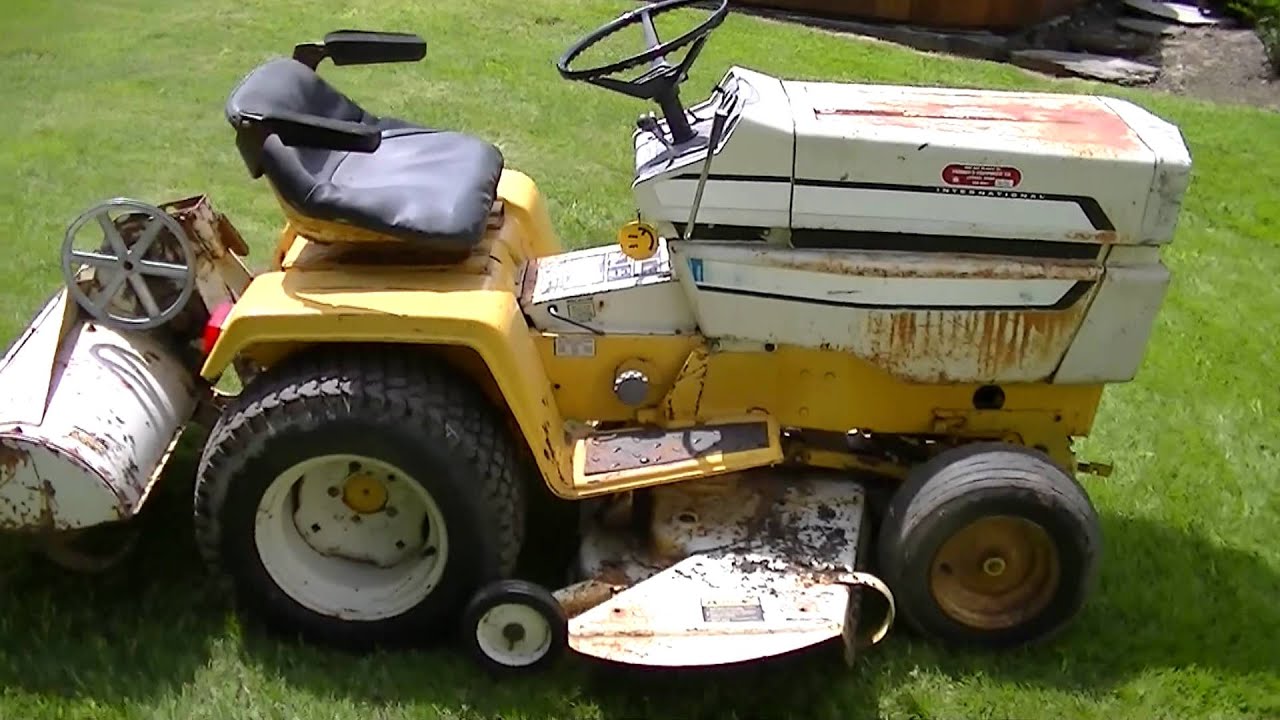 Cub Cadet 1450 - YouTube