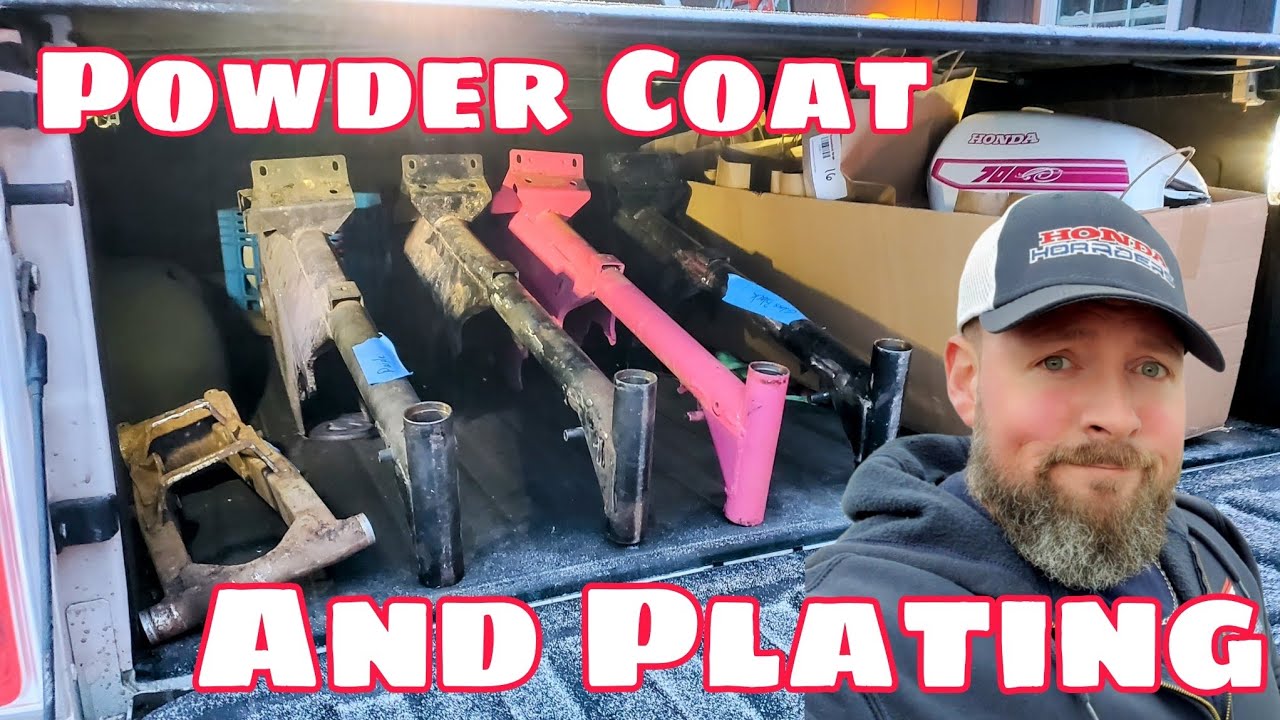 Powder Coating and Zinc Plating - The Preparations NEVER ENDS! - YouTube