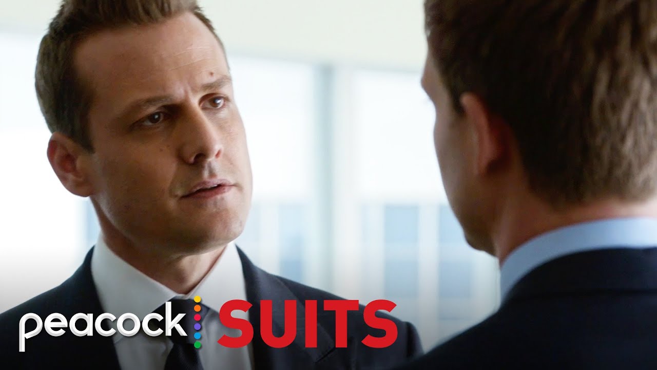 The Harvey and Mike Rivalry Turns Personal | Suits - YouTube