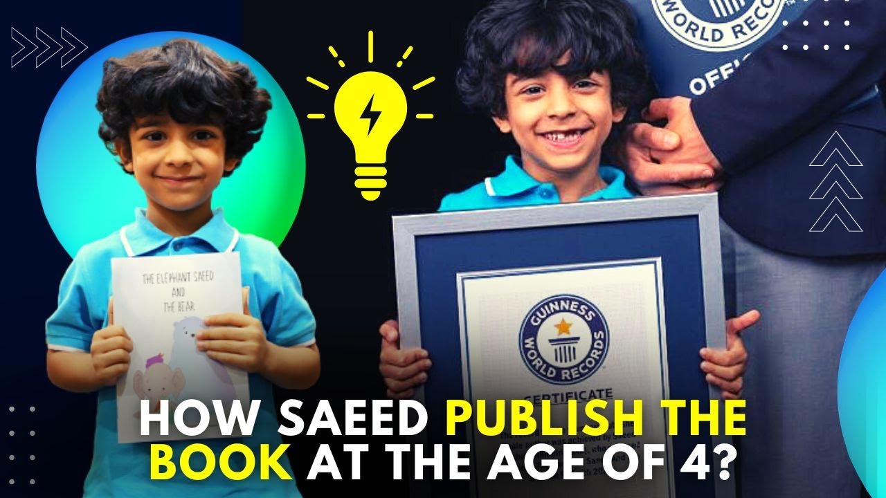How Saeed Rashid publish the book at the age of 4? | TheTalentedWorld - YouTube