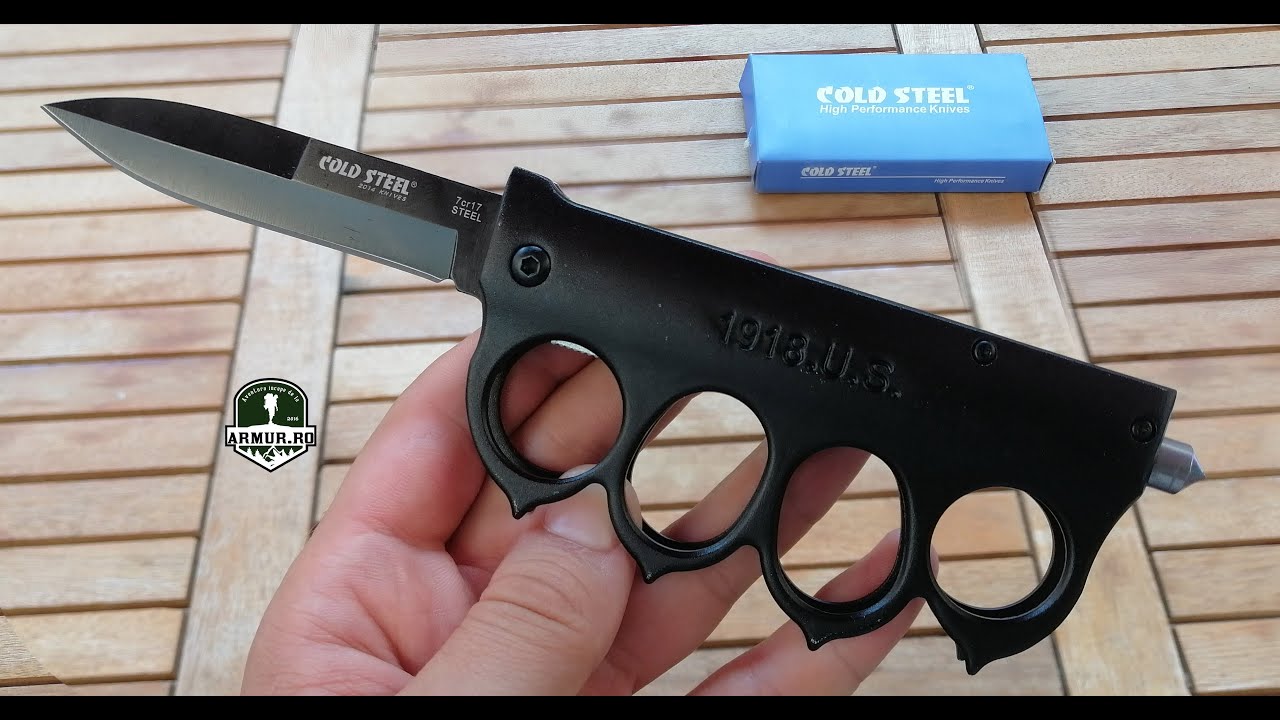 Pumnal Cold Steel 1918 U S Rozeta Box Cutit de Lupta Fighting Knife ...