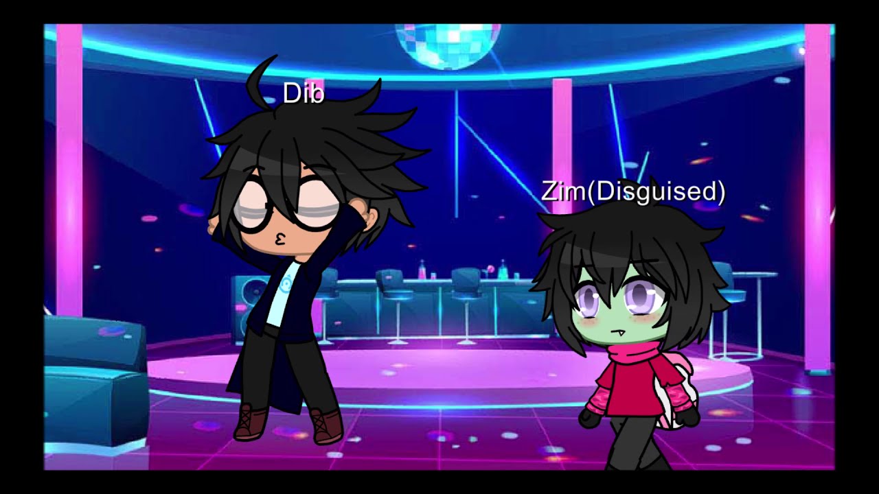 DIB MEMBRANE VS INVADER ZIM {Gacha Club} - YouTube