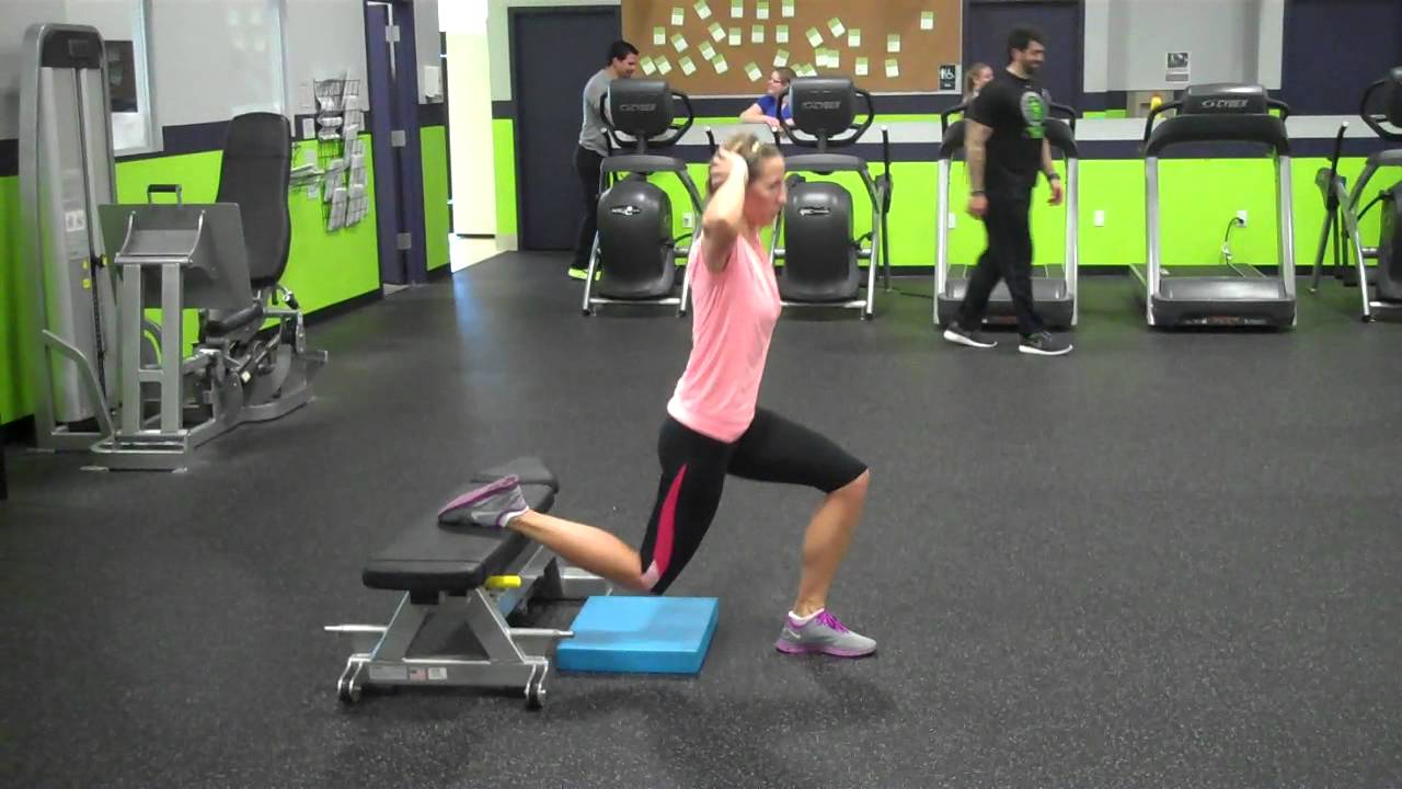 Prison Style Rear Foot Elevated Squat - YouTube