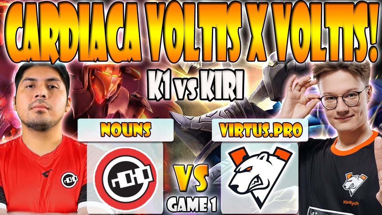 NOUNS VS VIRTUS.PRO BO2[GAME 1]K1 HECTOR, GUNNAR VS KIRITYCH -THE INTERNATIONAL 12 -2023-DOTA 2 ...