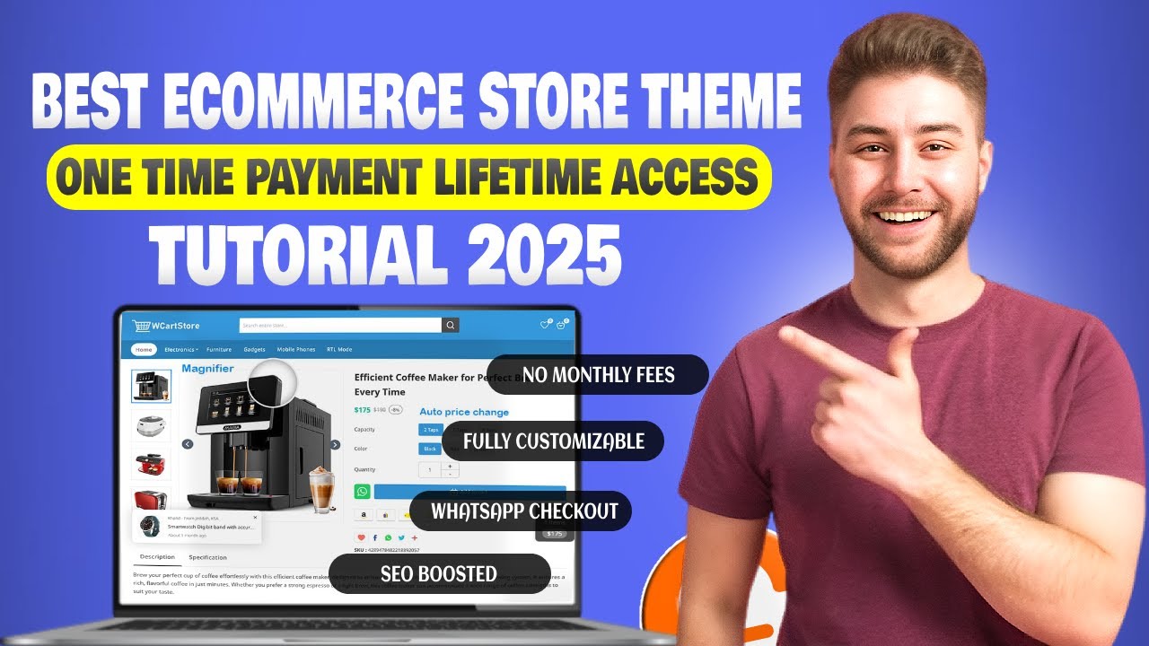 Learn to Create Your Own Store | wCart Store Blogger Theme Review - YouTube