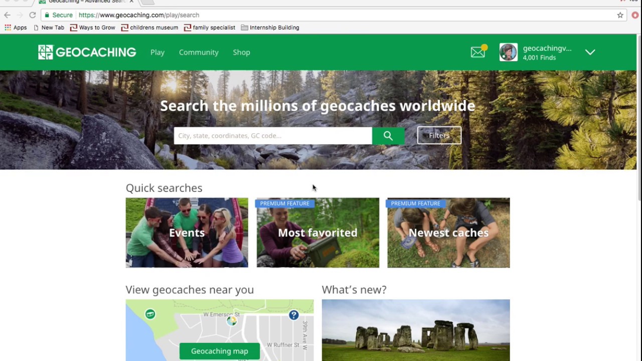 HOW TO SEARCH FOR OLD GEOCACHES. (Geocaching) 2017 - YouTube