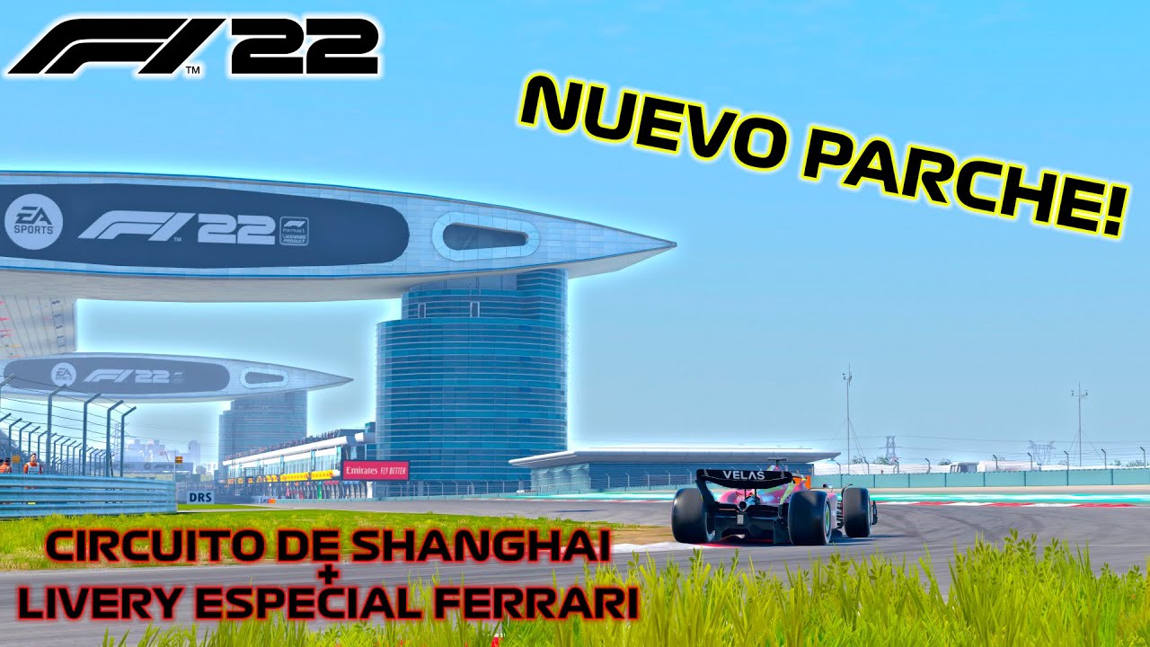 PROBAMOS EL CIRCUITO DE SHANGHAI + LIVERY ESPECIAL FERRARI - F122 Il ...