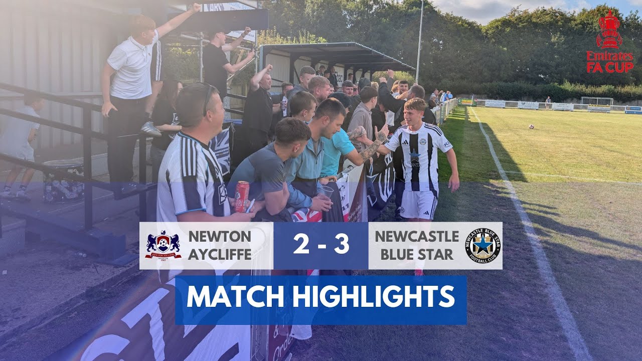 Newton Aycliffe vs Newcastle Blue Star - 16.08.25 - YouTube