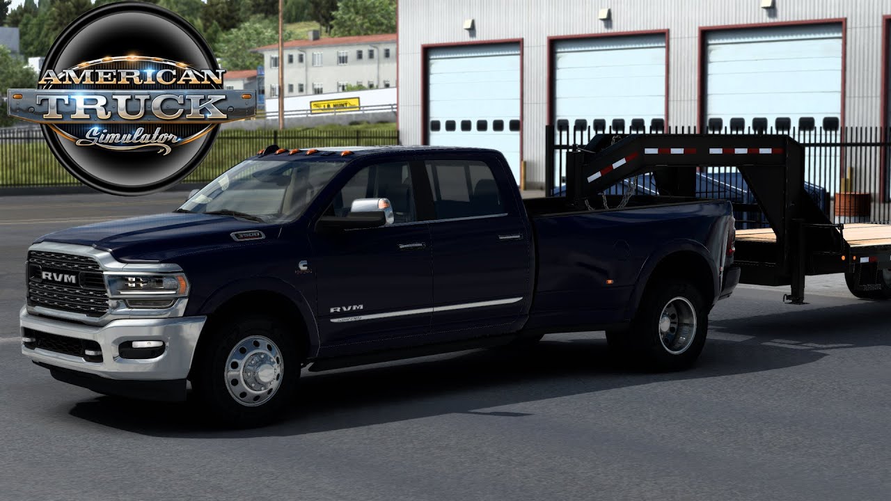 Jon Ruda's Dodge Ram 3500 | #americantrucksimulator #ats - YouTube