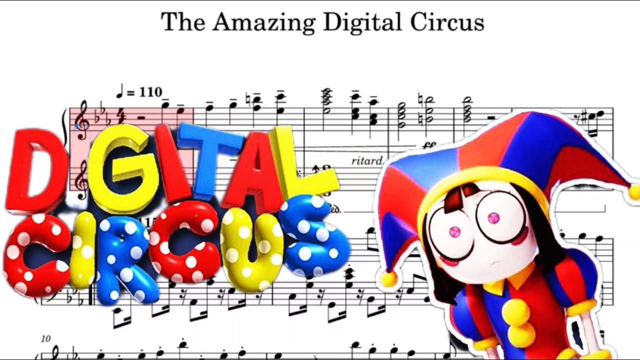 The Amazing Digital Circus Theme /// Piano - YouTube
