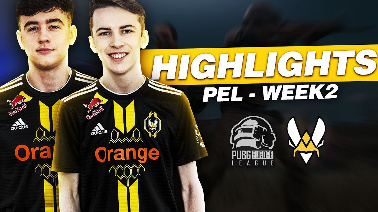 VITALITY PUBG HIGHLIGHTS - PEL WEEK 2 - YouTube