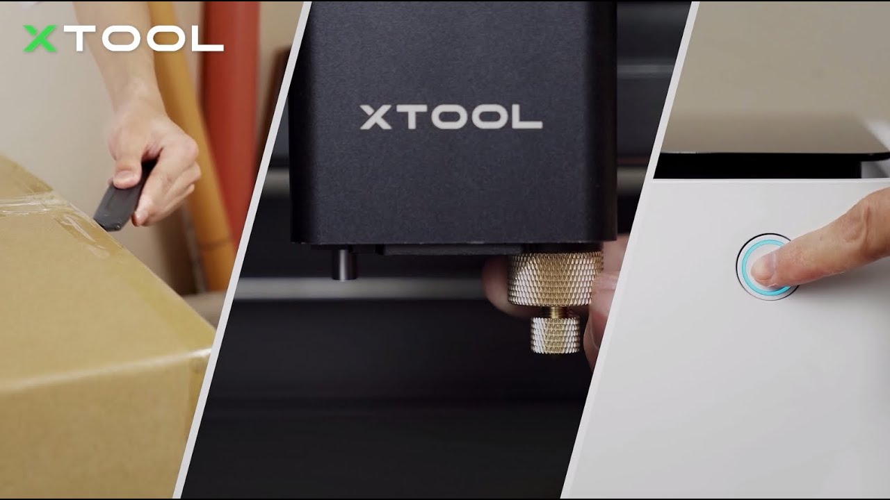 xTool M1 Anleitung: Wie beginne ich mit dem Klingenschneiden? - YouTube