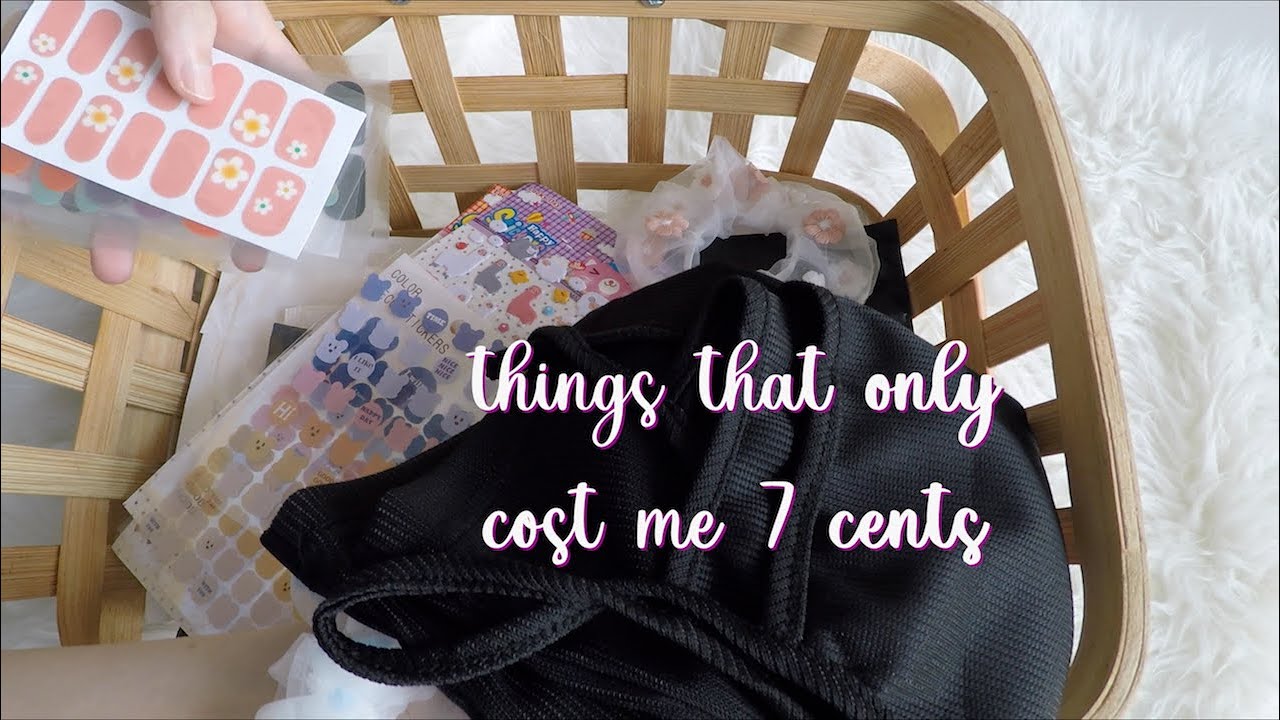 7 cents haul. Tops, organizers, accessories, stickers - YouTube