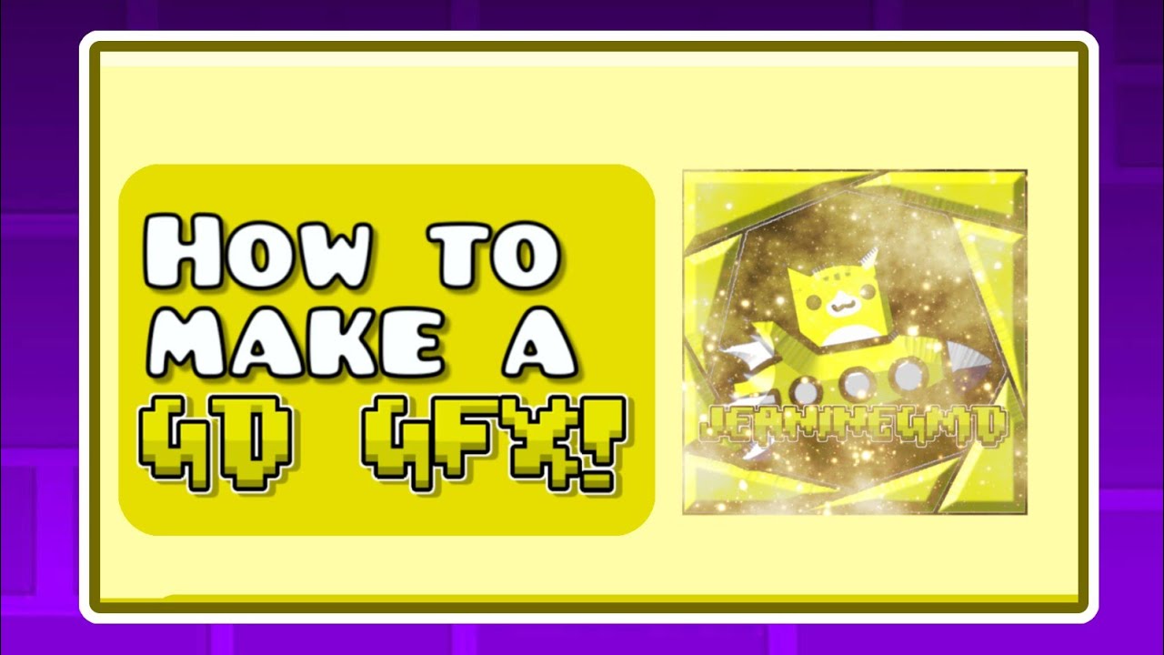 How to Make a Geometry Dash GFX! | 2024 - YouTube