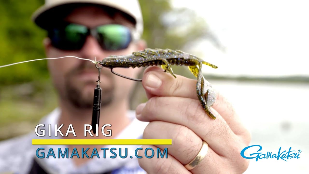 Gamakatsu Introduces the Gika Rig for Bass - YouTube