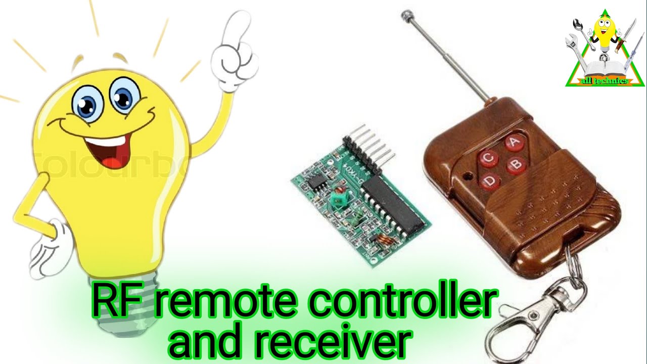 433MHz | rf Transmitter and receiver | remote controller and receiver🎮🎮 ...