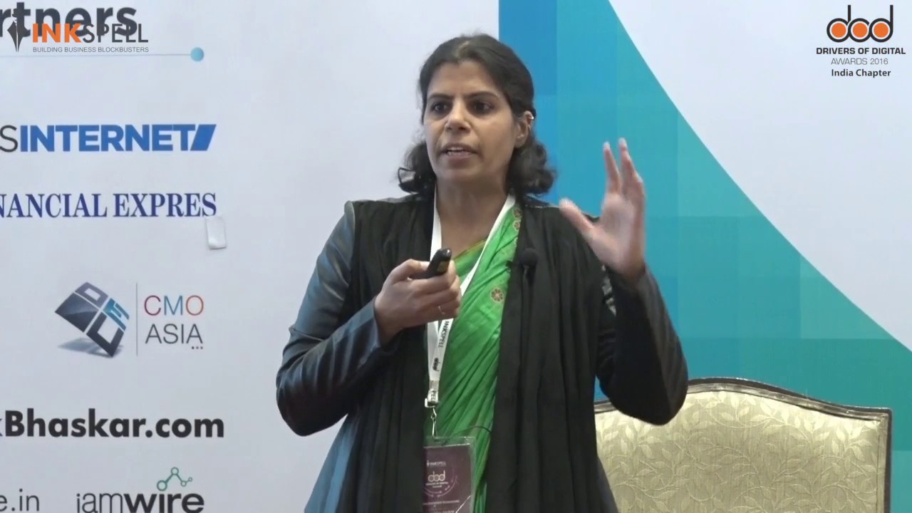 Drivers of Digital Summit 2017: Special Address by Neha Modgil - YouTube