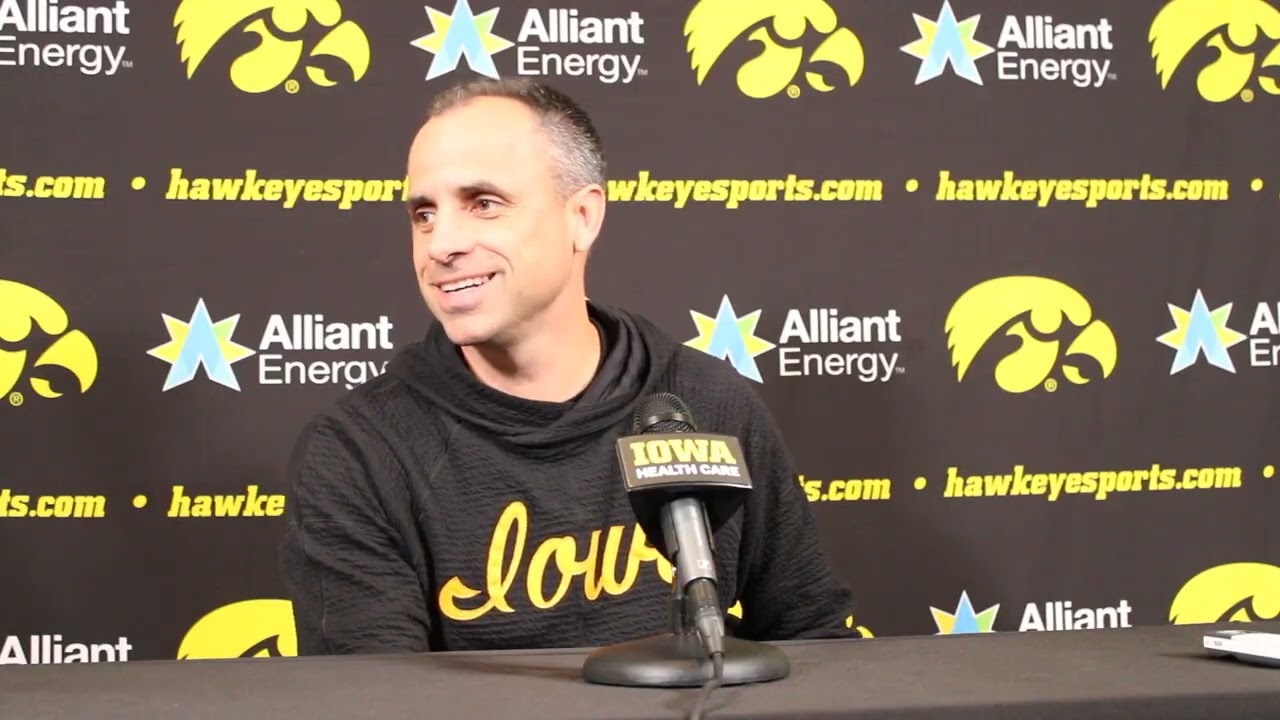 Ben McCollum previews emotions of first game with Iowa basketball