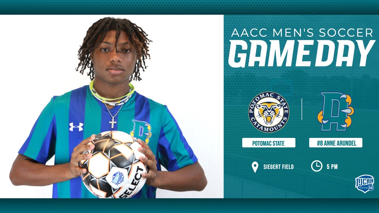 NJCAA Men's Soccer: Potomac State at #8 Anne Arundel CC (Oct. 9, 2022 ...