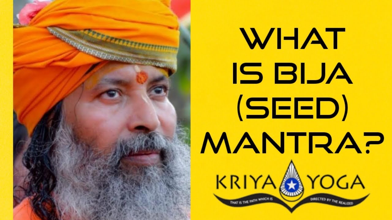 What Is Bija (Seed) Mantra? - YouTube