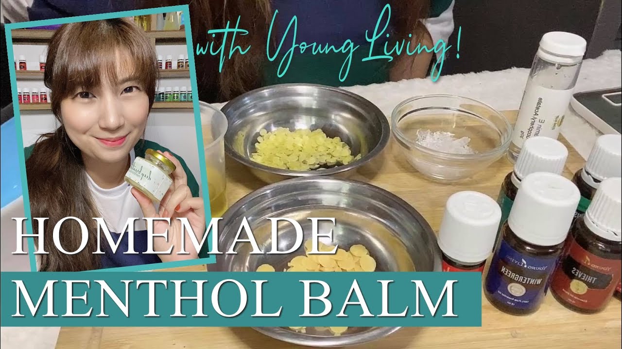DIY Series: How To Make Menthol Balm (Chest Rub) with Essential Oils ...