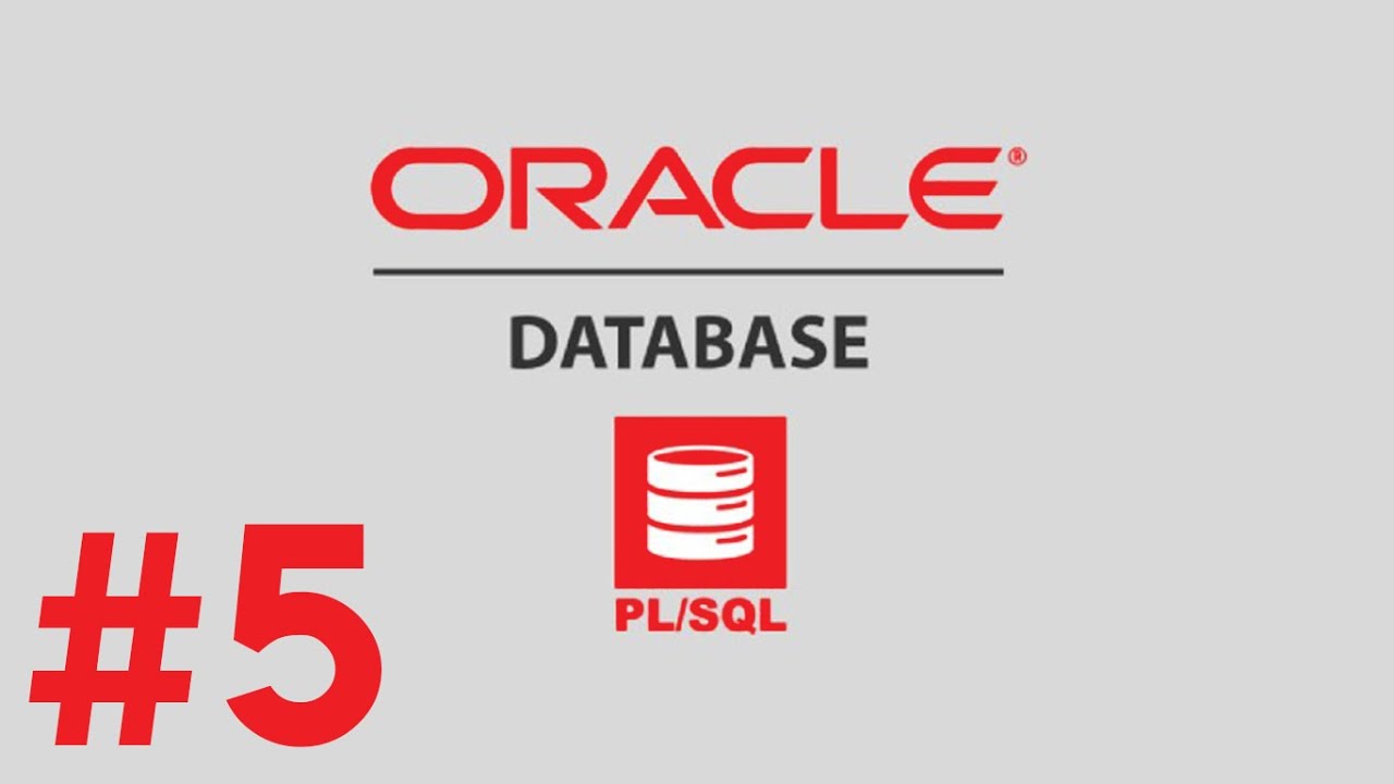 ORACLE DATABASE SQL #5 - YouTube