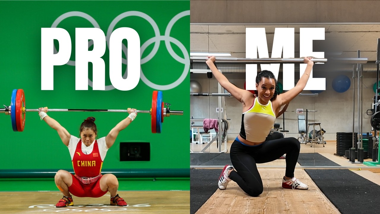 I tried to snatch the Olympic weightlifting world record - YouTube