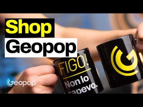 Le tazze e le tshirt di Geopop, vi presentiamo il nostro shop online ...