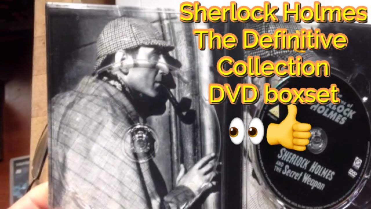 Sherlock Holmes "Definitive Collection" DVD boxset Basil Rathbone - YouTube