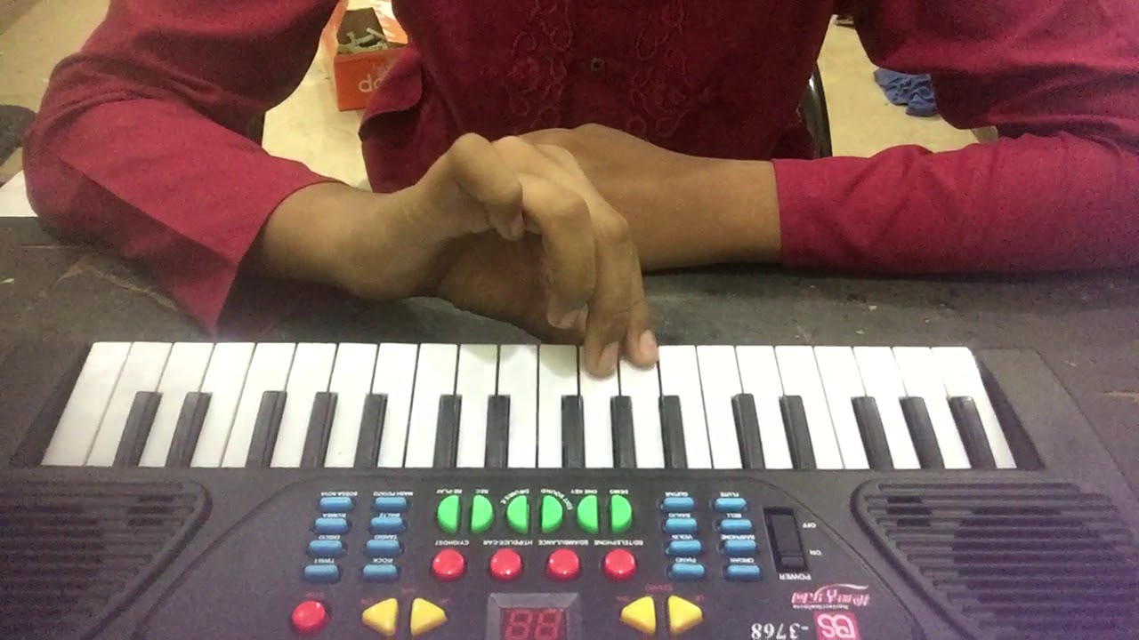 Modern toy keyboard - YouTube