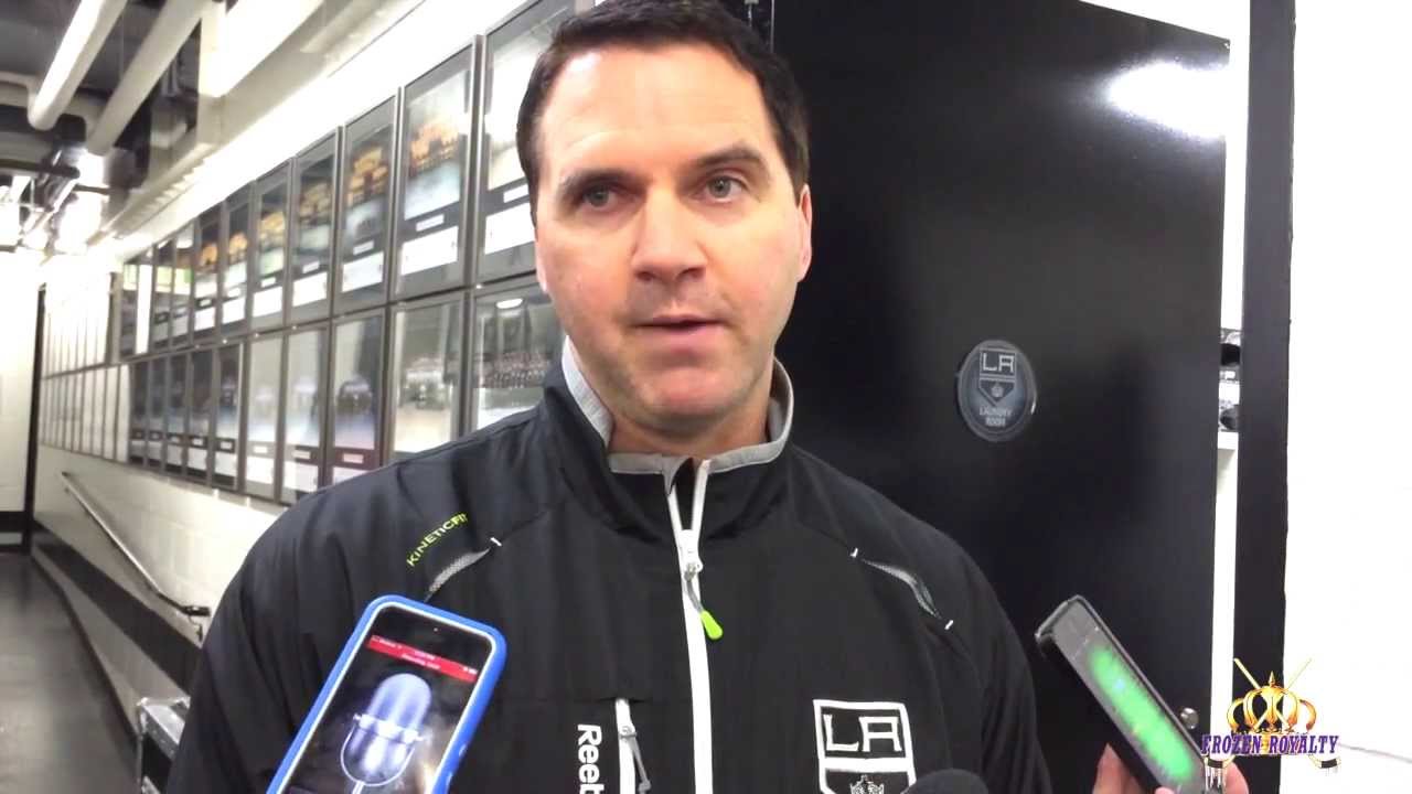 LA Kings Goaltending Coach Bill Ranford: Post-Practice Interview ...