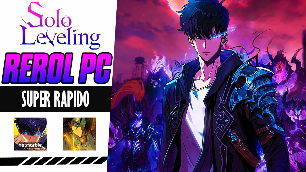 COMO HACER REROLL INFINITO EN LA VERSION DE PC DE SOLO LEVELING: ARISE - YouTube