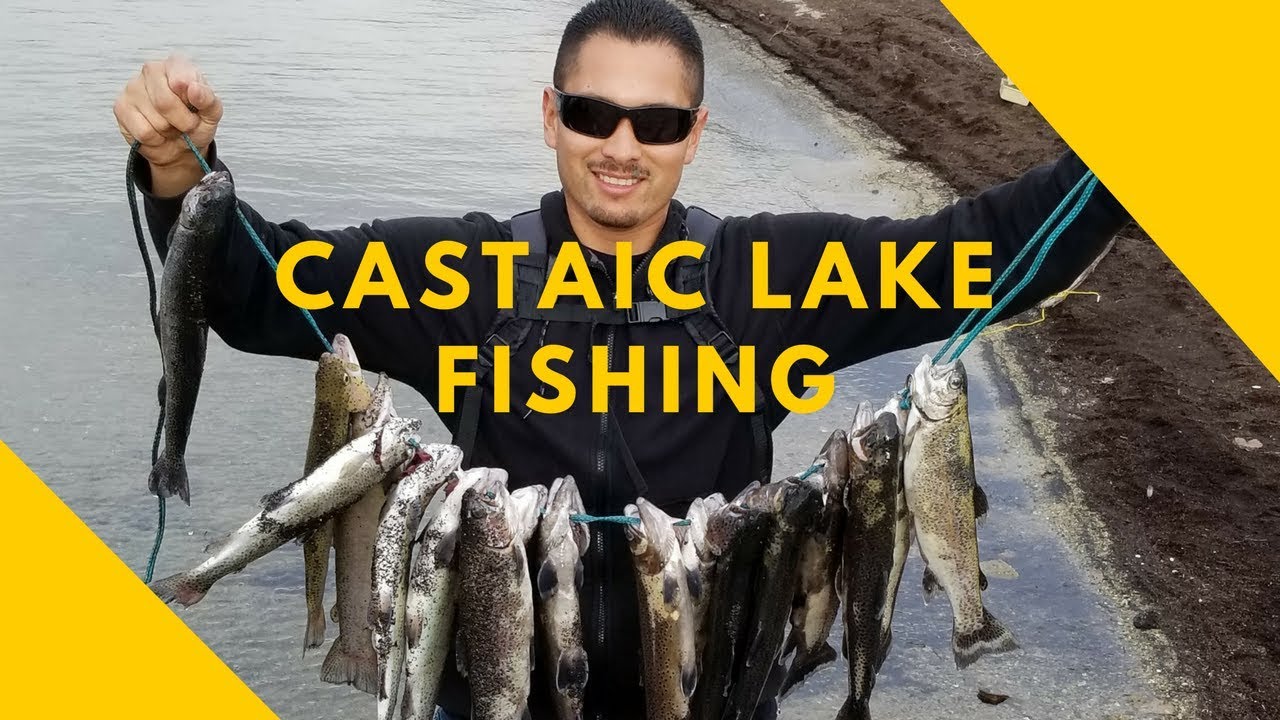 Castaic Lake Trout Fishing. We all Catch Limits - YouTube