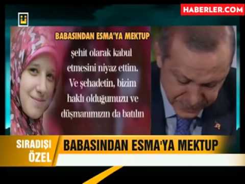 Başbakan Erdoğan Esma için ülke tv canlı yayında hüngür hüngür ağladı